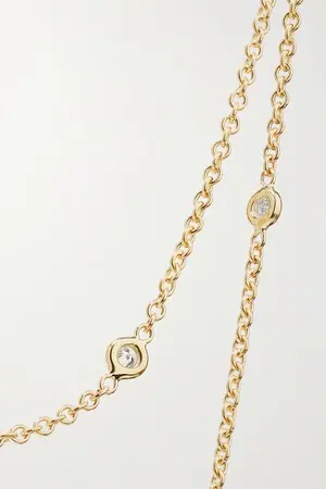 Jacquie Aiche 14-karat Diamond Body Chain