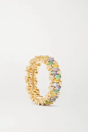 SUZANNE KALAN 18-karat Multi-stone Ring