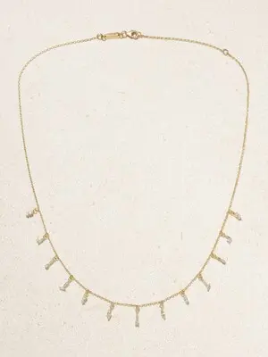 SUZANNE KALAN 18-karat Diamond Necklace - Gold
