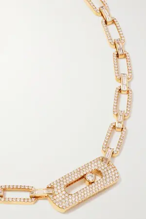 Messika My Move 18-karat Diamond Necklace - Gold