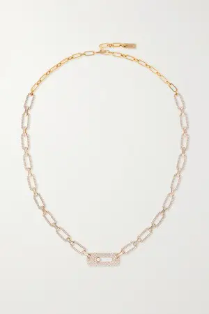 Messika My Move 18-karat Diamond Necklace - Gold