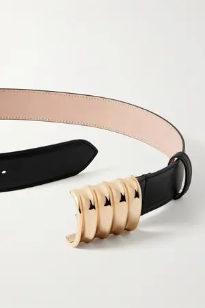Khaite Julius Medium Patent-leather Belt