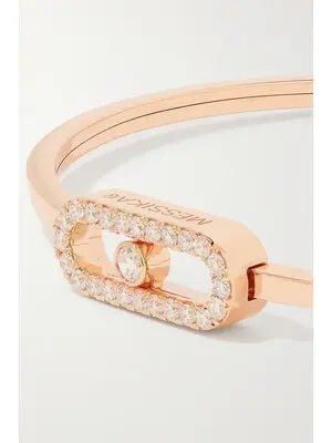 Messika Move Uno 18-karat Diamond Bangle - Gold
