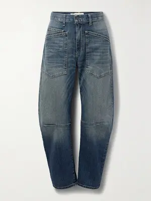 NILI LOTAN Shon Boyfriend Jeans - Blue