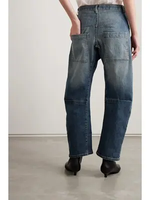 NILI LOTAN Shon Boyfriend Jeans - Blue