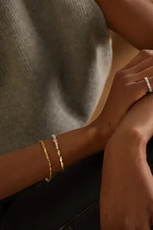 SUZANNE KALAN 18-karat Diamond Cuff