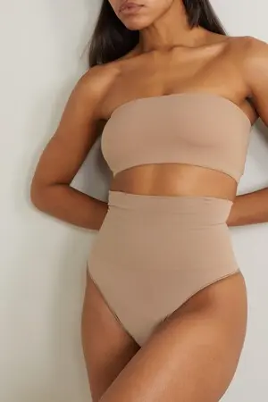 SKIMS Core Control High Waist Thong - Neutrals