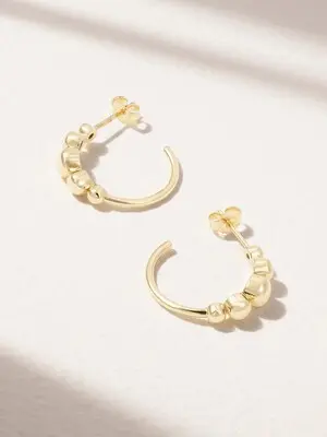 JENNIFER MEYER 18-karat Hoop Earrings - Gold