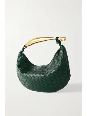 Bottega Veneta Sardine Small Shoulder Bag - Green