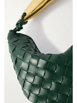 Bottega Veneta Sardine Small Shoulder Bag - Green