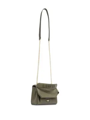 LANCEL Mini Leather Crossbody Bag - Green
