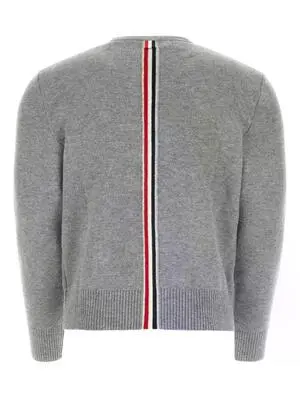 Thom Browne Rwb-stripe Wool Cardigan