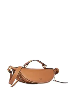 LANCEL Small Origami Leather Crossbody Bag
