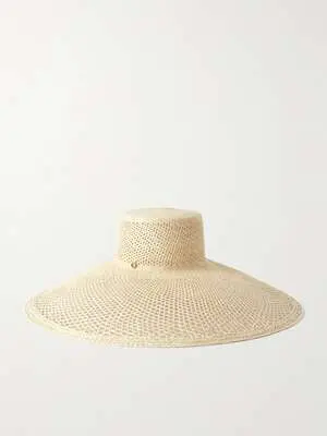 Loro Piana Nari Honeycomb-knit Straw Hat