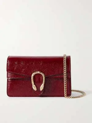 Gucci Dionysus Mini Patent-leather Shoulder Bag