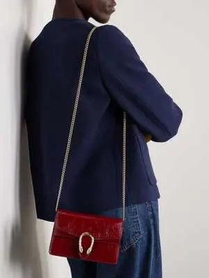Gucci Dionysus Mini Patent-leather Shoulder Bag