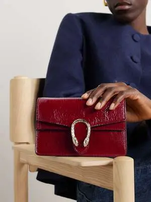 Gucci Dionysus Mini Patent-leather Shoulder Bag