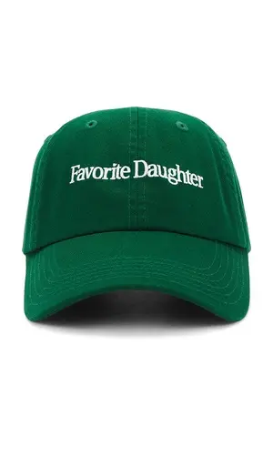 FAVORITE DAUGHTER Classic Logo Baseball Cap - Green