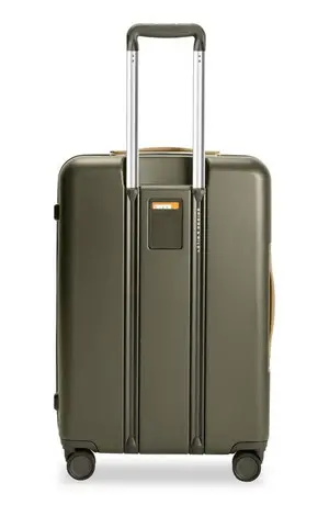 Briggs & Riley Sympatico Medium 27-inch Expandable Spinner Luggage - Olive