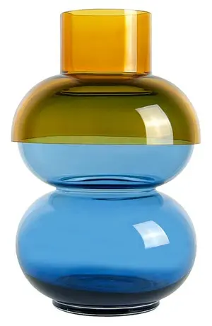 CLOUDNOLA Bubble Reversible Vase Blue/ Yellow