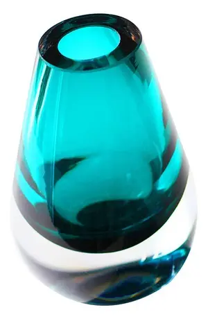 CLOUDNOLA Drop Glass Vase - Blue