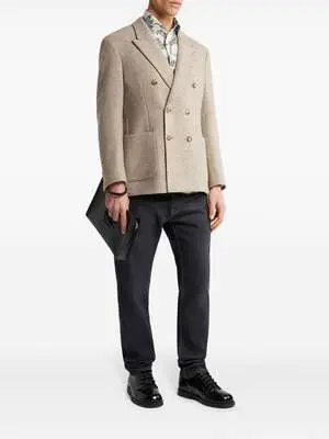Etro Double-breasted Peak-lapel Blazer