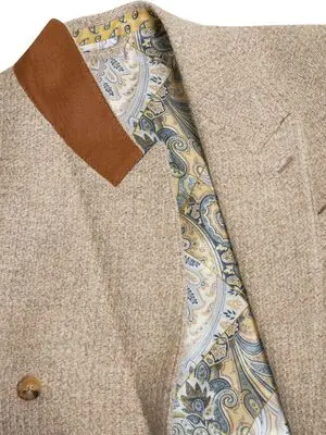 Etro Double-breasted Peak-lapel Blazer