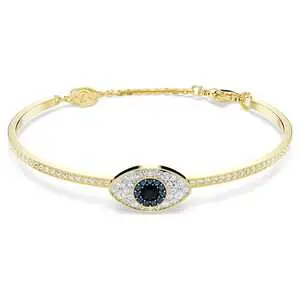 SWAROVSKI Symbolica Bangle With Evil Eye Motif - Blue