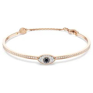 SWAROVSKI Symbolica Bangle With Evil Eye Motif - Multicolored