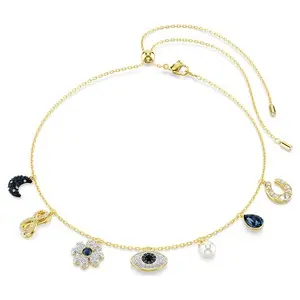 SWAROVSKI Symbolica Choker With Seven Lucky Charms - Blue