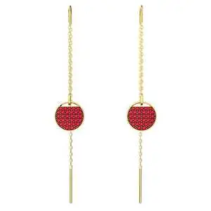 SWAROVSKI Swarovski Sublima Drop Earrings Red