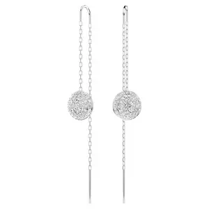 SWAROVSKI Sublima Drop Earrings - White