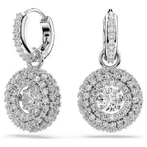 SWAROVSKI Swarovski Sublima Drop Earrings With Gradient Zirconia White