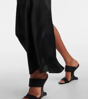 Rick Owens Taco One-shoulder Minidress - Black