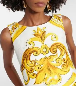 Dolce & Gabbana Majolica Mini Dress