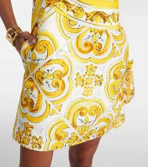 Dolce & Gabbana Majolica Mini Dress