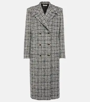 Alessandra Rich Lurex Tweed Coat