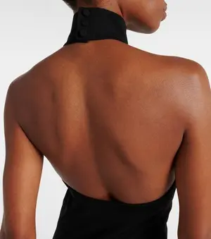 Khaite Suzanne Ribbed-knit Midi Dress