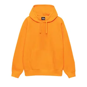 StÜssy Back Appliqué Hoodie - Orange