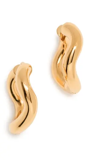 Charlotte Chesnais Wave Hoop Earrings