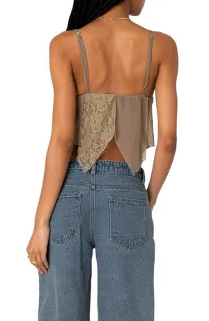 EDIKTED Patchwork Lace Camisole