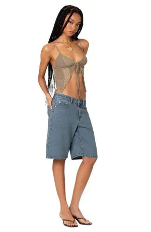 EDIKTED Patchwork Lace Camisole