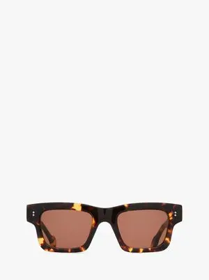 JW Anderson JW Anderson Rectangle Sunglasses - Brown