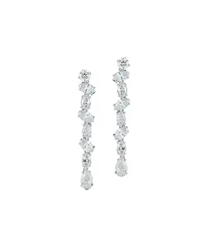 Stephanie Gottlieb Multi Shape Strand Earrings