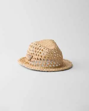 Prada Crochet Fedora