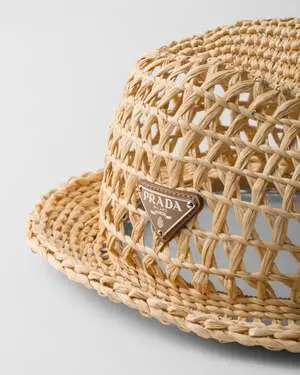 Prada Crochet Fedora