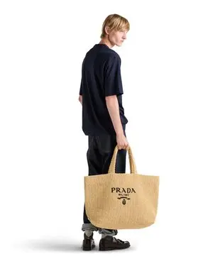 Prada Cotton T-hirt - Blue