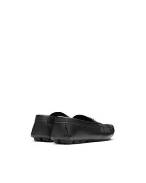 Prada Saffiano Leather Drivers - Black