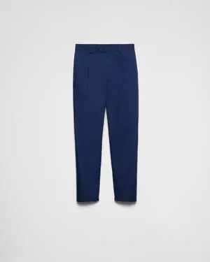 Prada Poplin Pants - Baltic Blue