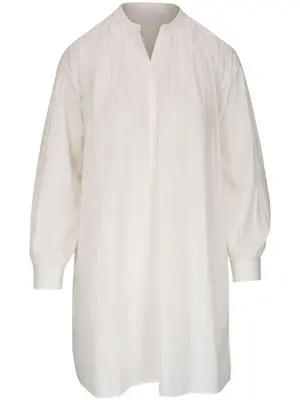 NILI LOTAN Poplin Long-sleeve Shirt